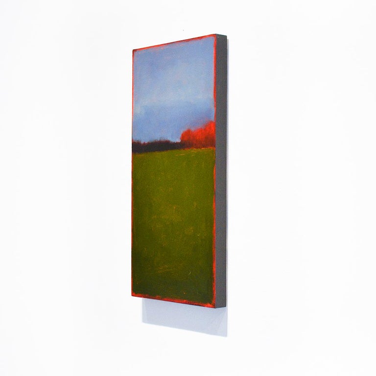 Tracy Helgeson - Color Field 247 (Abstract Landscape Painting of Dark ...