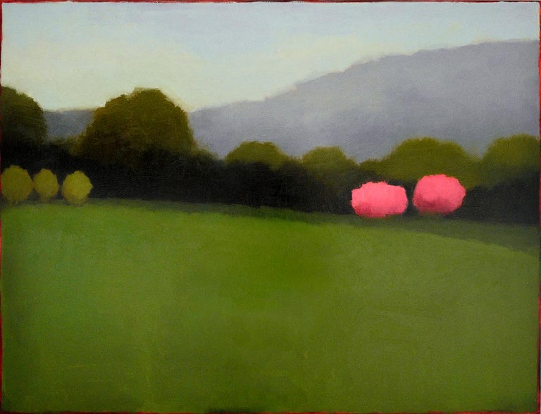 Tracy Helgeson - Glorious Greens (Abstract Landscape Painting of Forest ...