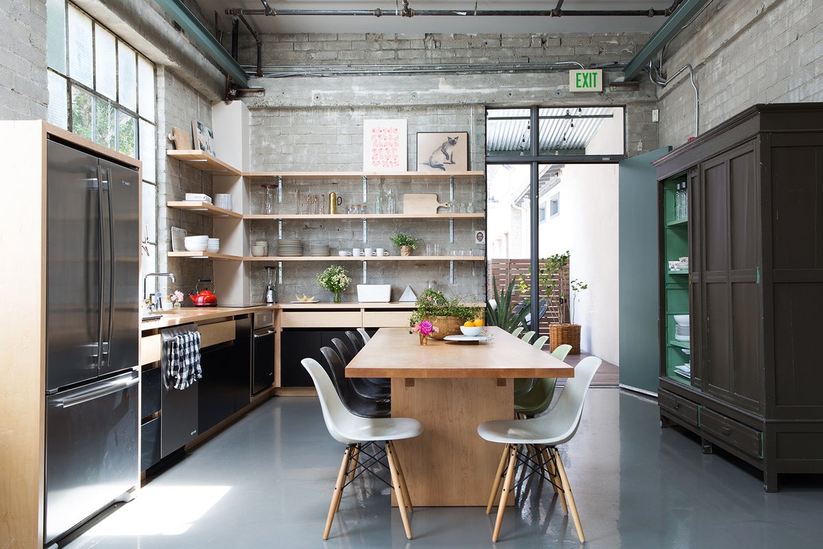Eclectic Lobby and Reception in Los Angeles, CA by Reath Design