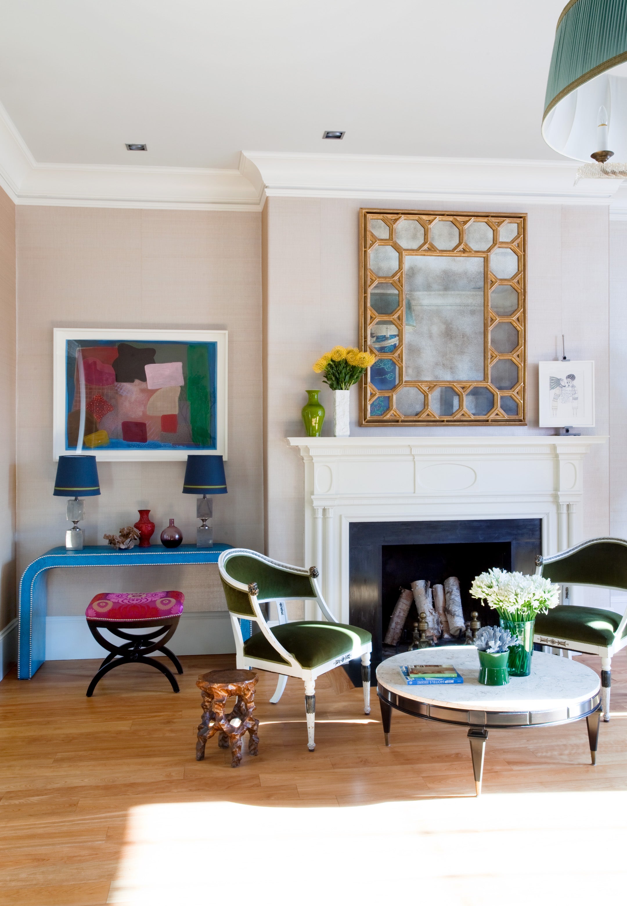 Living Room by Frank Roop Design Interiors on 1stdibs