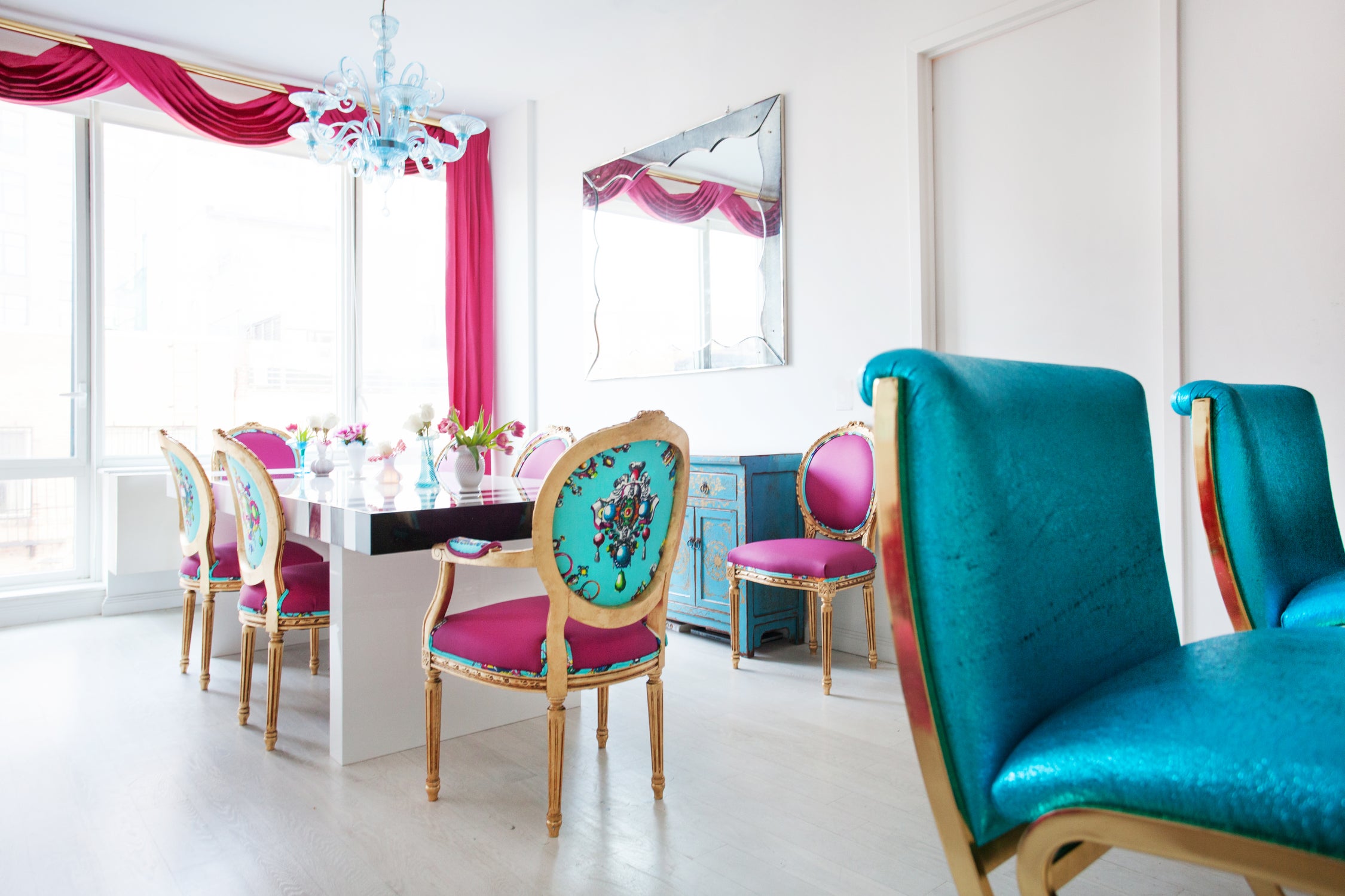 Dining Room by Sasha Bikoff Interior Design on 1stdibs