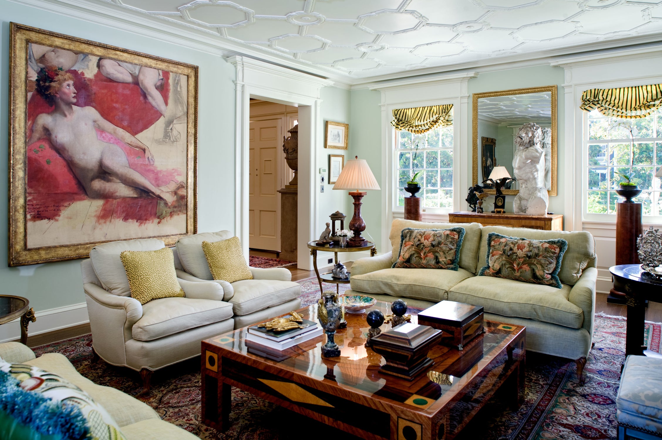 Living Room by Timothy Corrigan, Inc. on 1stdibs