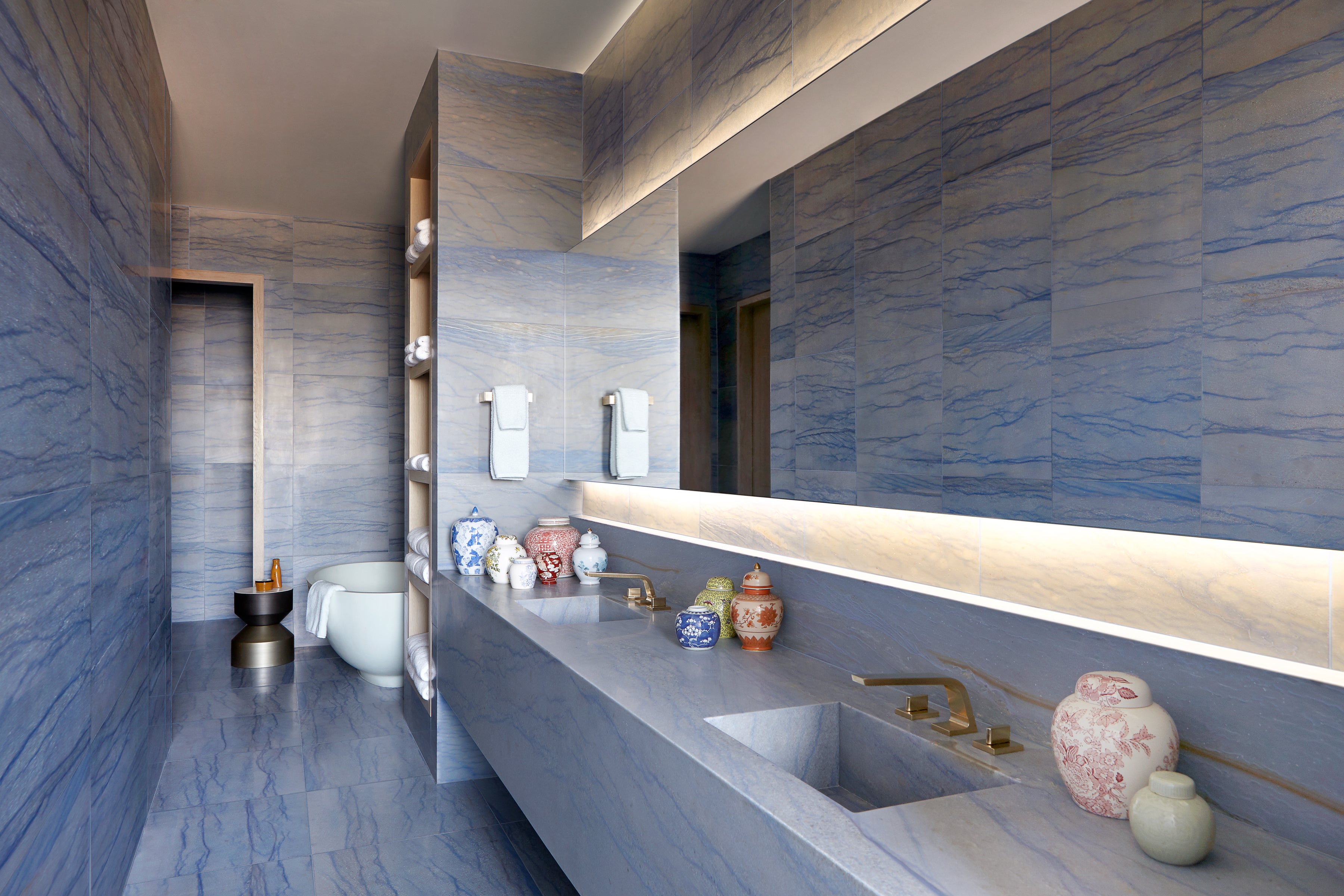 Bathroom by Daun Curry Design Studio | 1stDibs