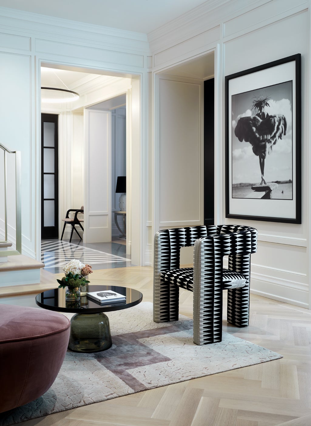 Entry and Hall by Elizabeth Metcalfe Design | 1stDibs