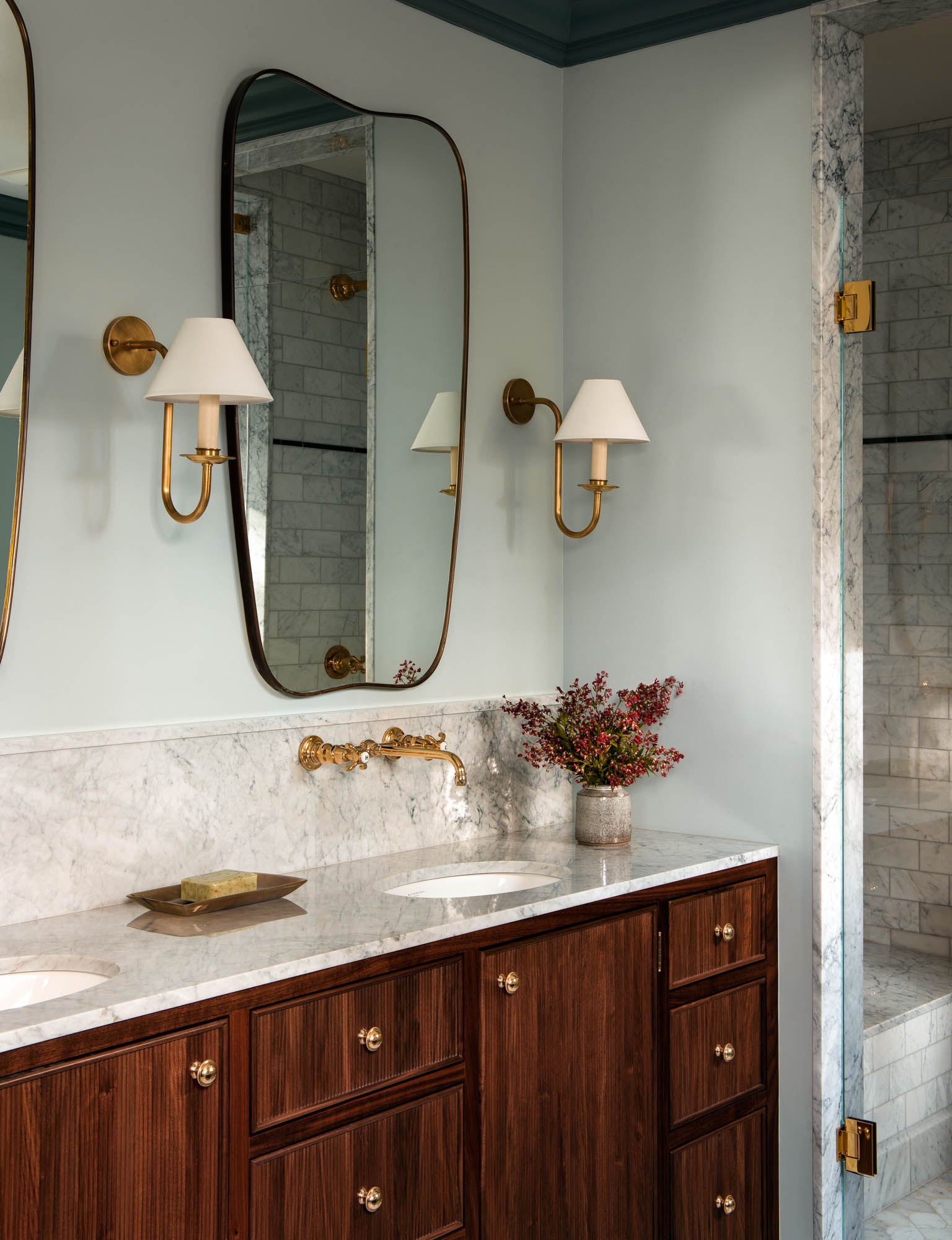 Bathroom by Heidi Caillier Design | 1stDibs