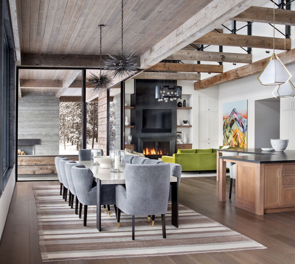 Modernist Mountain Home by Kendall Wilkinson Design | 1stDibs