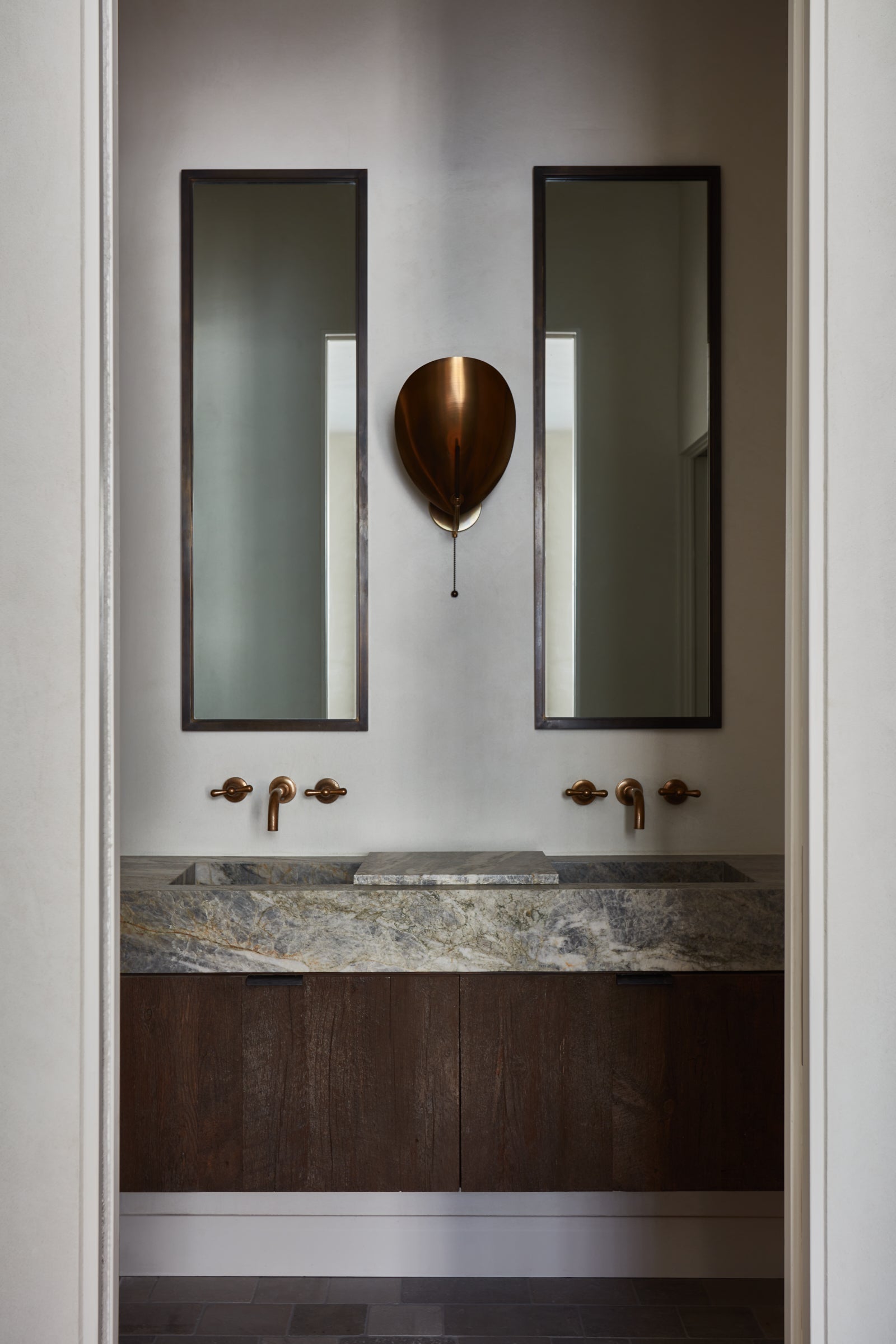 Bathroom by Sarah Solis Design Studio | 1stDibs
