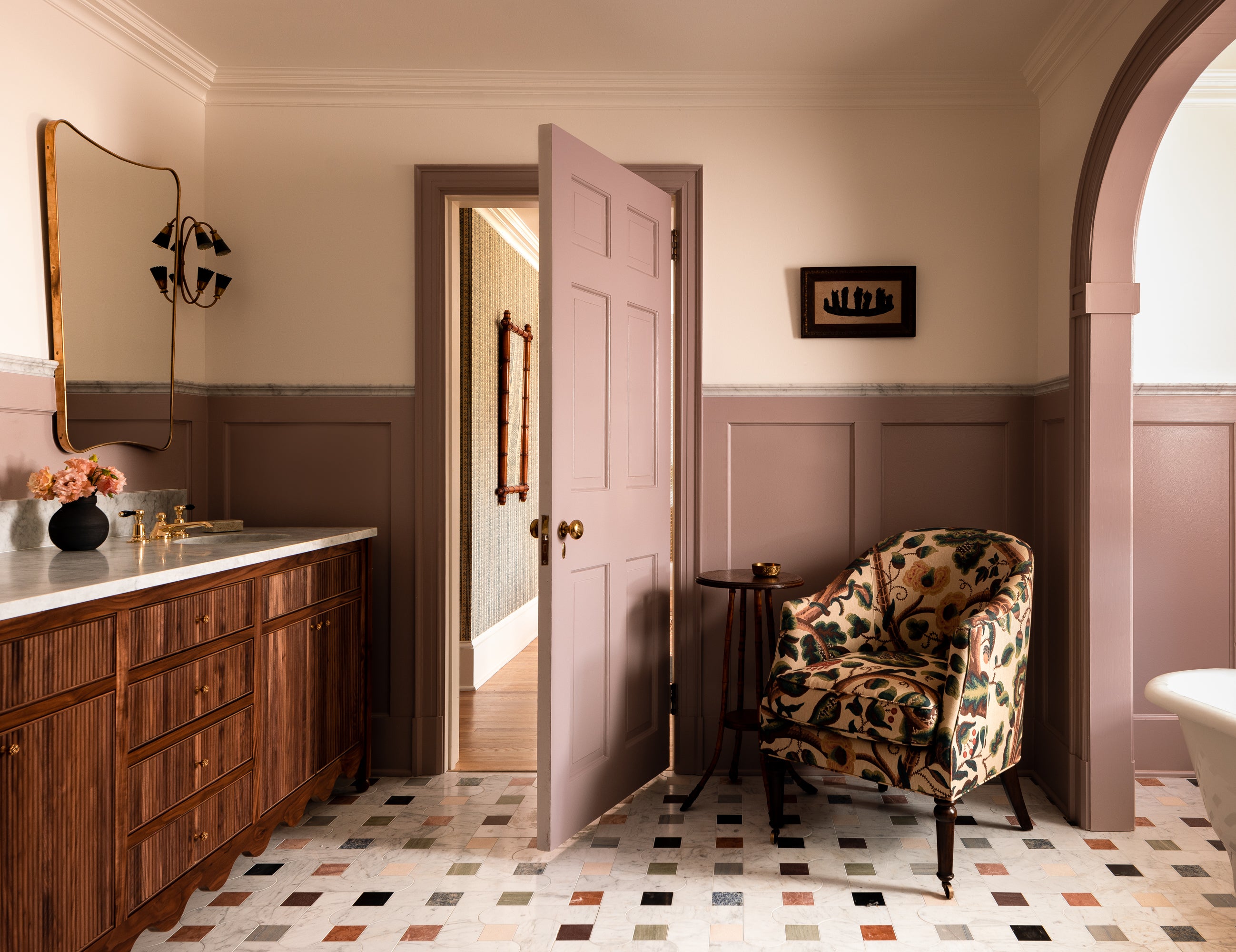 Bathroom by Heidi Caillier Design | 1stDibs