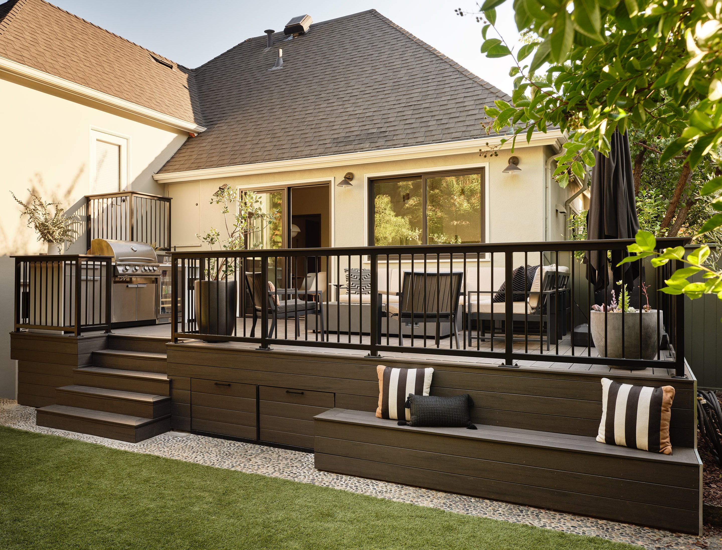 Patio and Deck by Susie Novak Interiors | 1stDibs