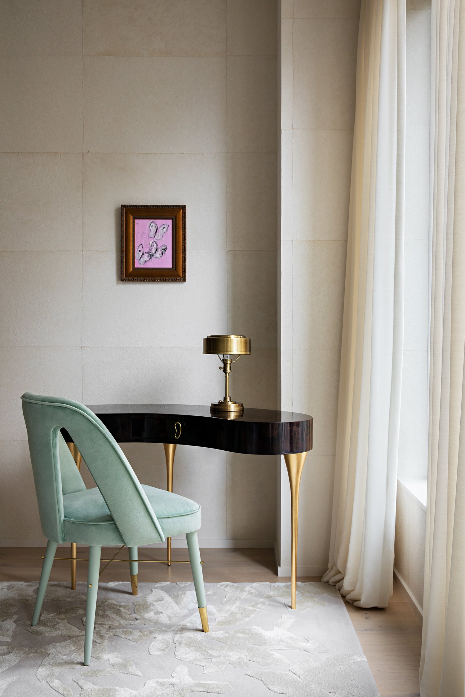 Bedroom by Daun Curry Design Studio | 1stDibs