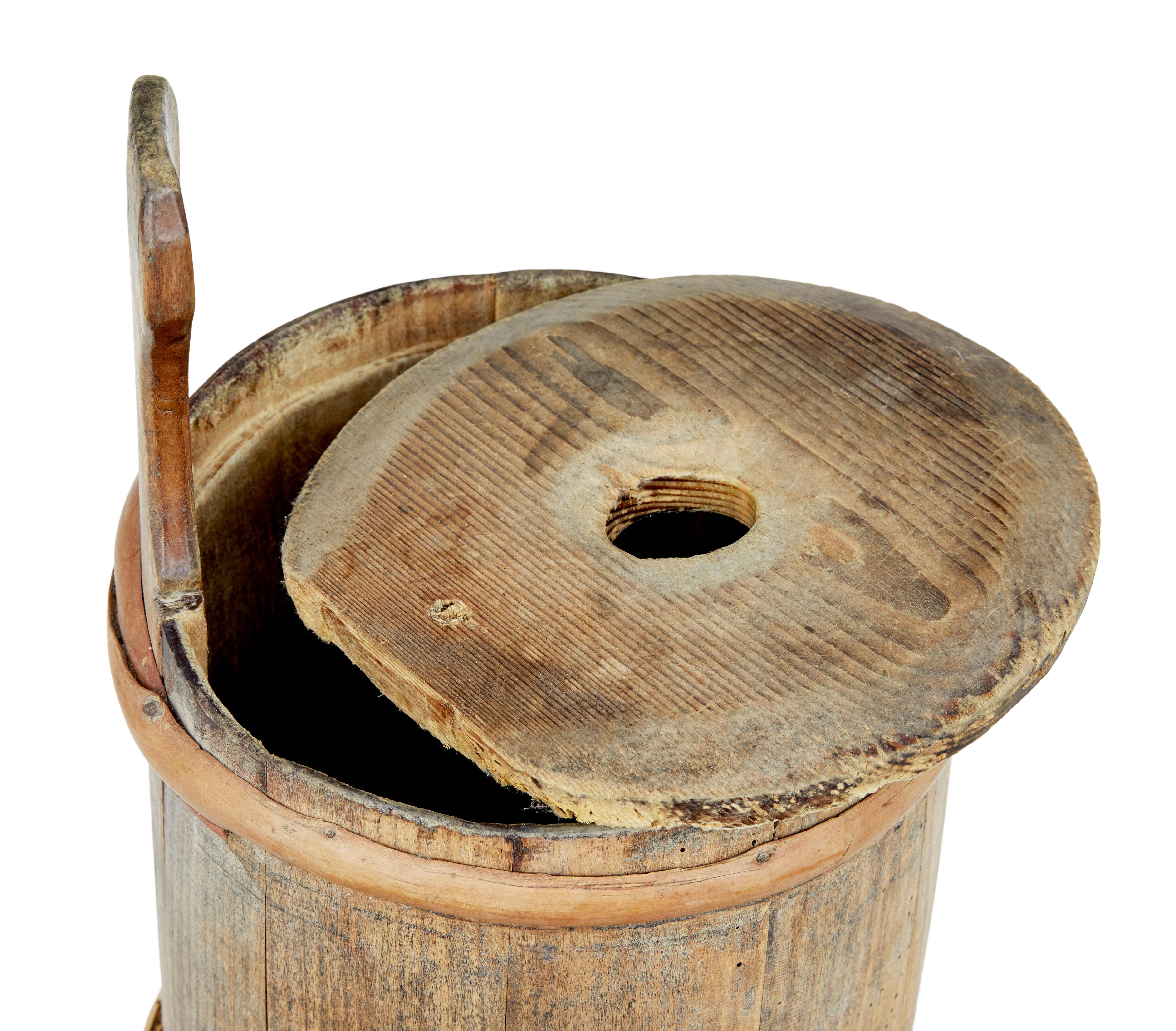 Traditional 19th Century Scandinavian Pine Butter Churn For Sale at ...