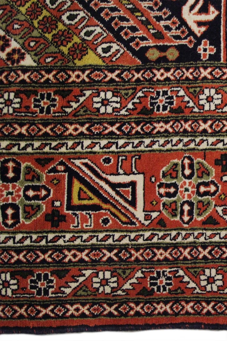 Traditional Afghan Tribal Large Area Rug, Handmade Multicolored Wool ...
