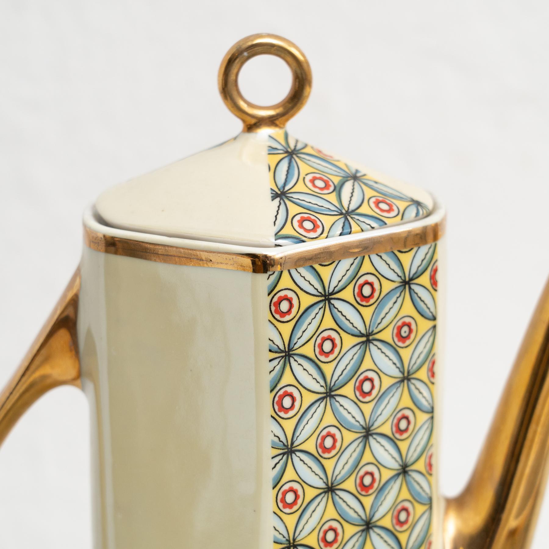 Traditional Antique French Coffee Set of 21 Pieces, circa 1950 For Sale ...