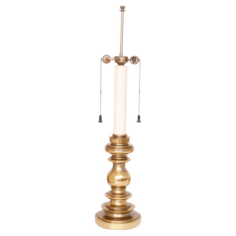 Traditional Brass Table Lamp by Stiffel For Sale at 1stDibs