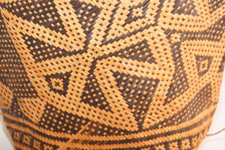 Traditional Ethnic Woven Ajat Basket Borneo Indonesia For Sale at ...