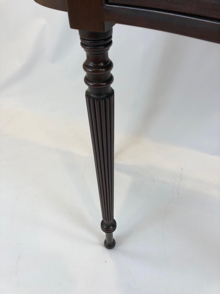 Traditional Federal Style Cherry Console Table at 1stDibs