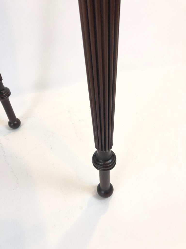 Traditional Federal Style Cherry Console Table at 1stDibs