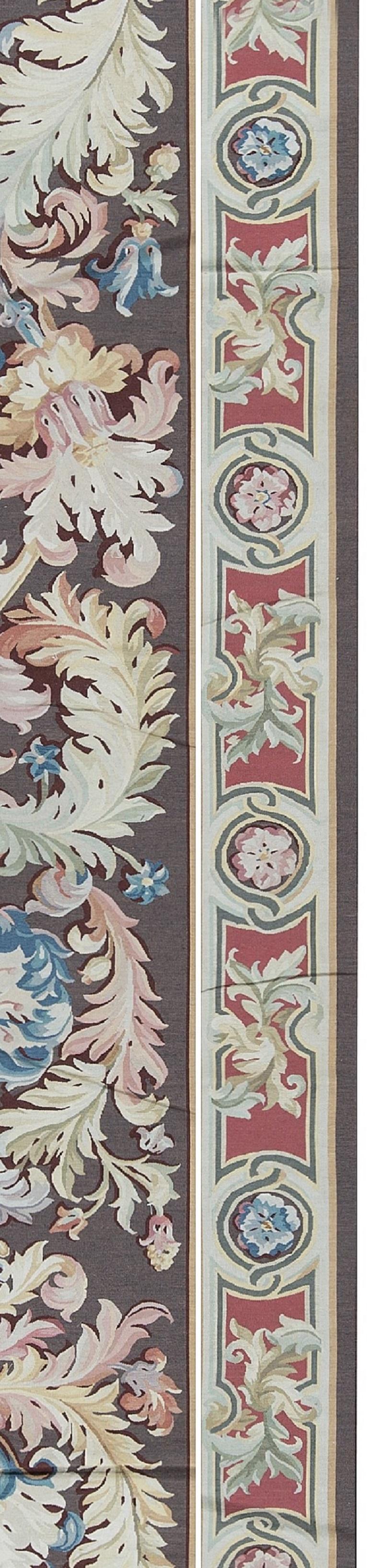 17th Century Traditional French Aubusson Style Flat-Weave Rug For Sale ...