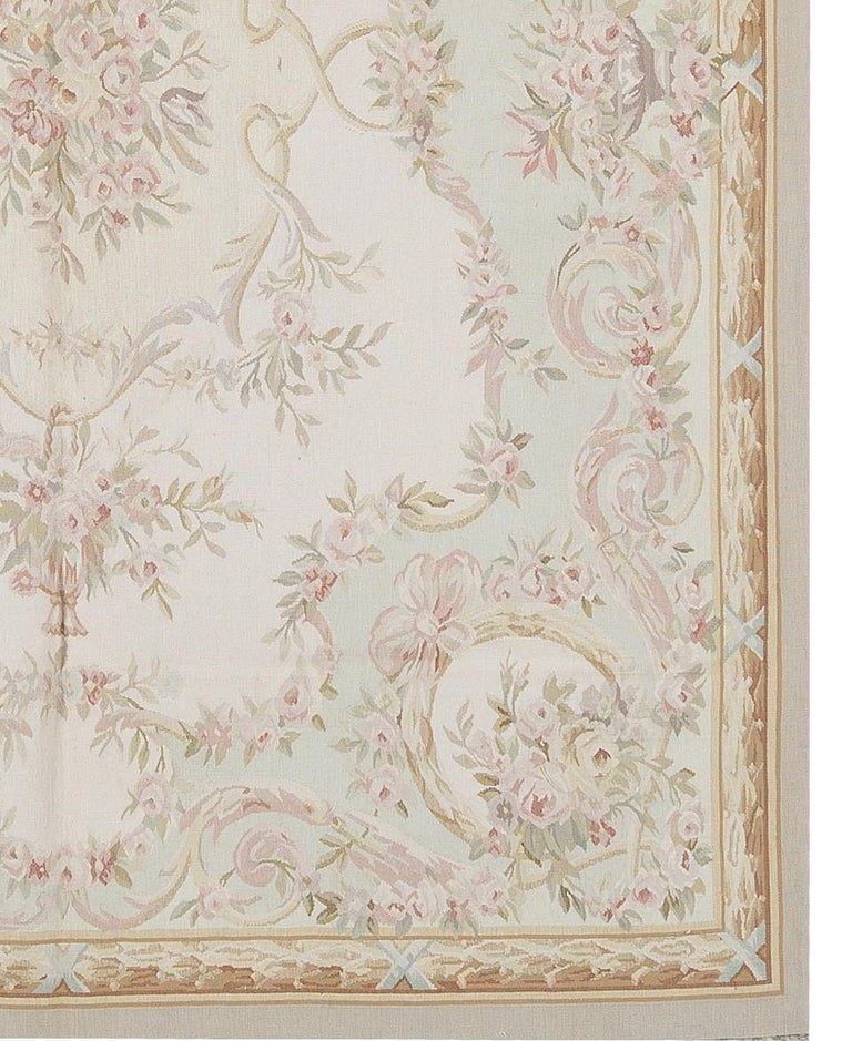 17th Century Traditional French Aubusson Style Flat-Weave Rug For Sale ...
