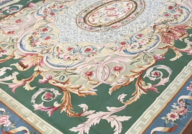 17th Century Traditional French Aubusson Style Flat-Weave Rug For Sale ...