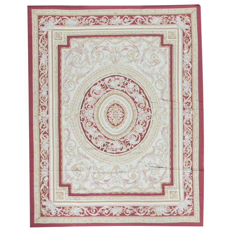 17th Century Traditional French Aubusson Style Flat-Weave Rug For Sale ...