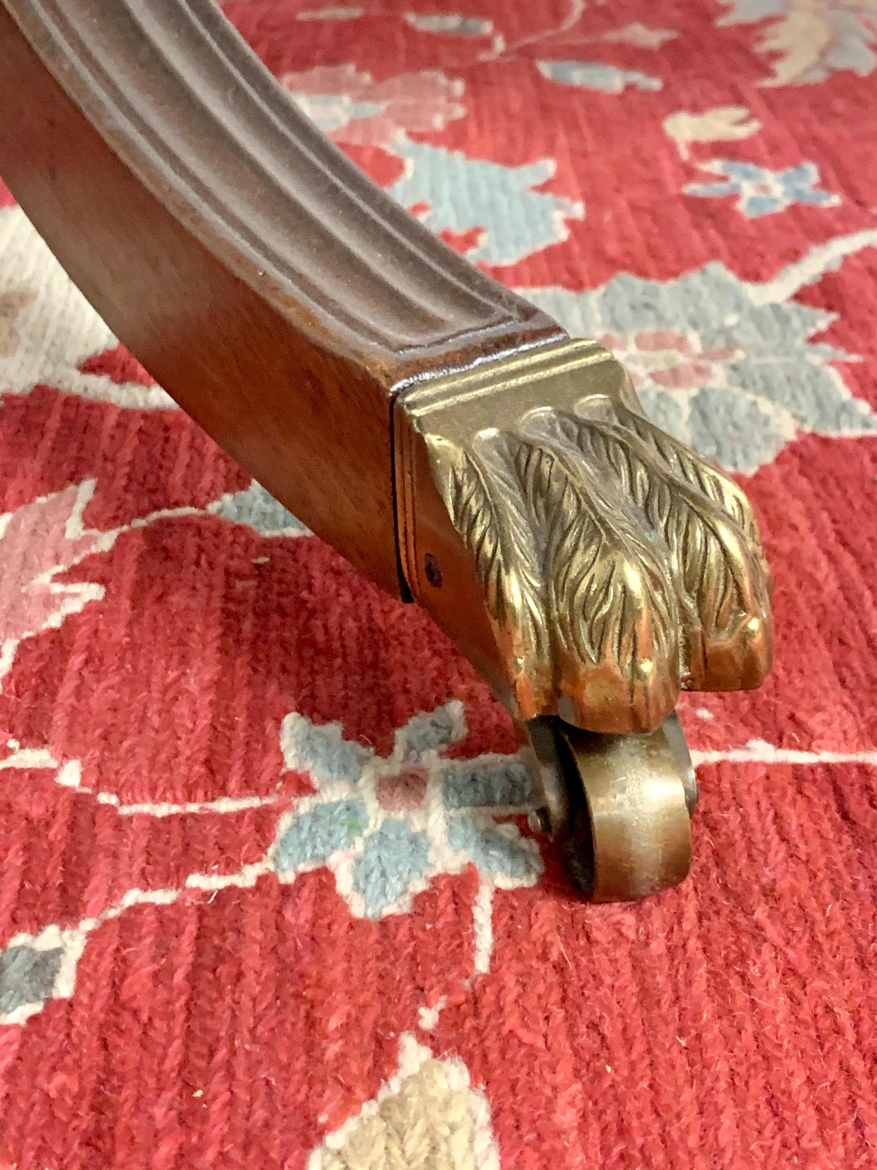 Traditional Georgian Style Mahogany Inlay Double Pedestal Dining Table ...