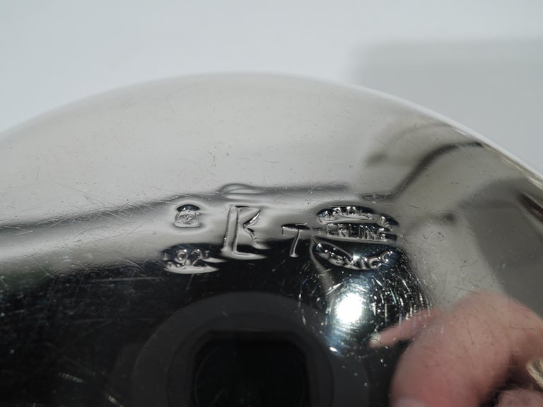 Traditional Georgian-Style Sterling Silver Silent Butler at 1stDibs