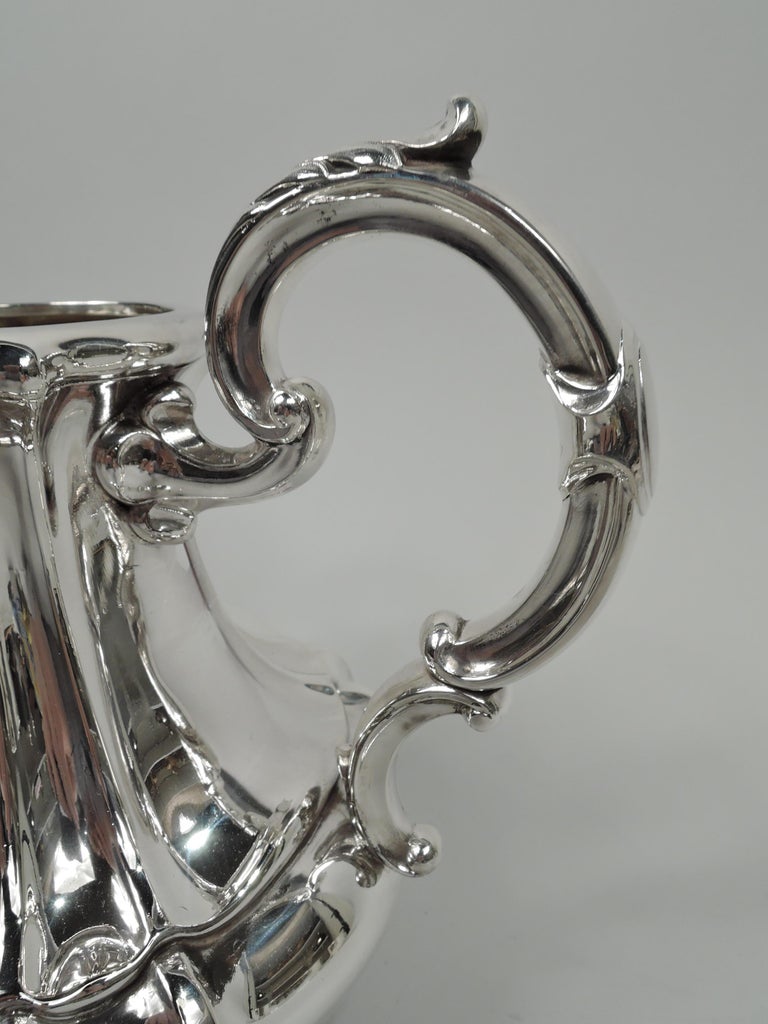 Traditional German Sterling Silver Water Pitcher For Sale at 1stDibs