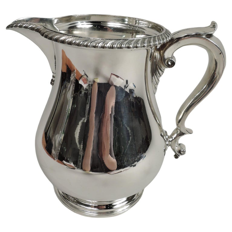 Traditional Gorham Georgian-Style Water Pitcher in Kensington Pattern ...