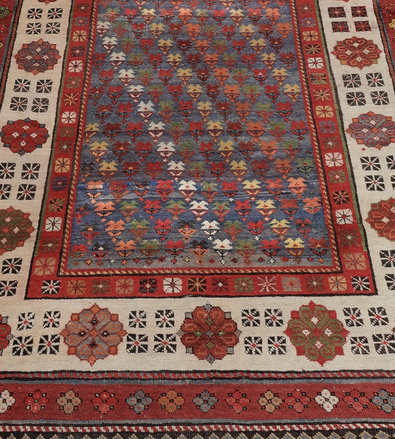 Traditional Handwoven Caucasian Talysh Rug For Sale at 1stDibs
