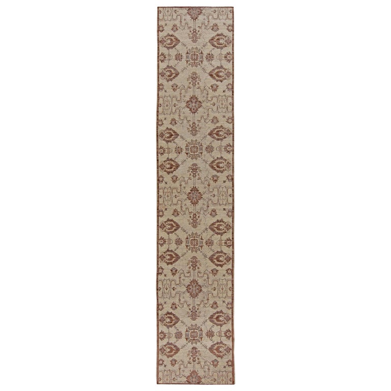 Traditional Inspired Botanic Handmade Wool Runner by Doris Leslie Blau ...
