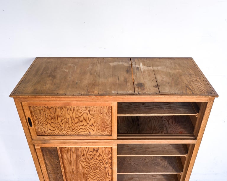 Traditional Japanese Getabako Tansu Cedar Chest, Early 20th Century at ...