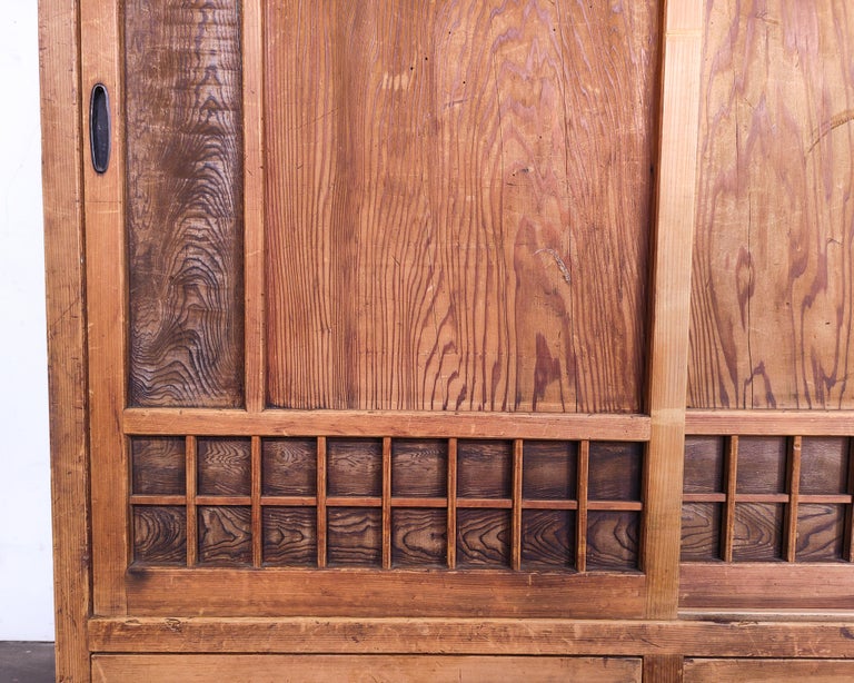 Traditional Japanese Getabako Tansu Cedar Chest, Early 20th Century at ...
