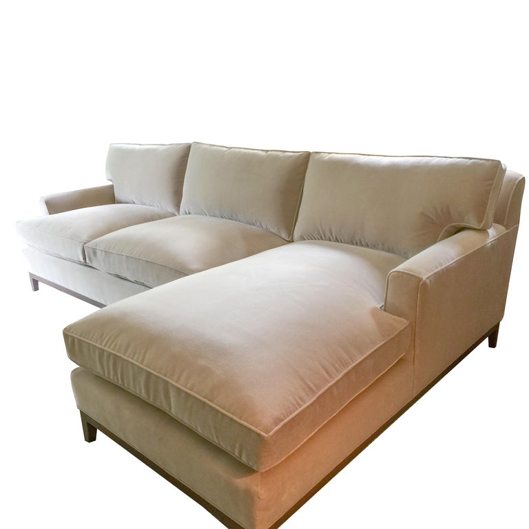 Traditional Love Seat with Chaise For Sale at 1stDibs | love seat with ...