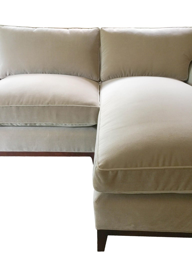Traditional Love Seat with Chaise For Sale at 1stDibs | love seat with ...