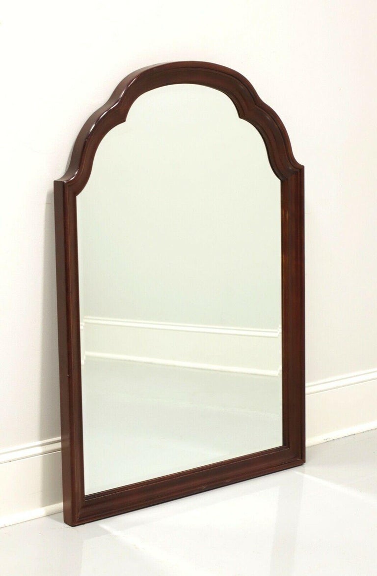 Traditional Mahogany Beveled Wall Mirror For Sale at 1stDibs