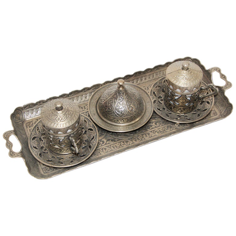 Traditional Ottoman Turkish Coffee Set at 1stDibs