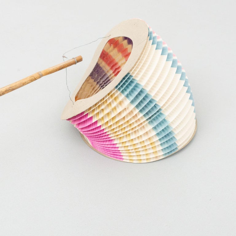 Traditional Paper Lantern, circa 1940 For Sale at 1stDibs