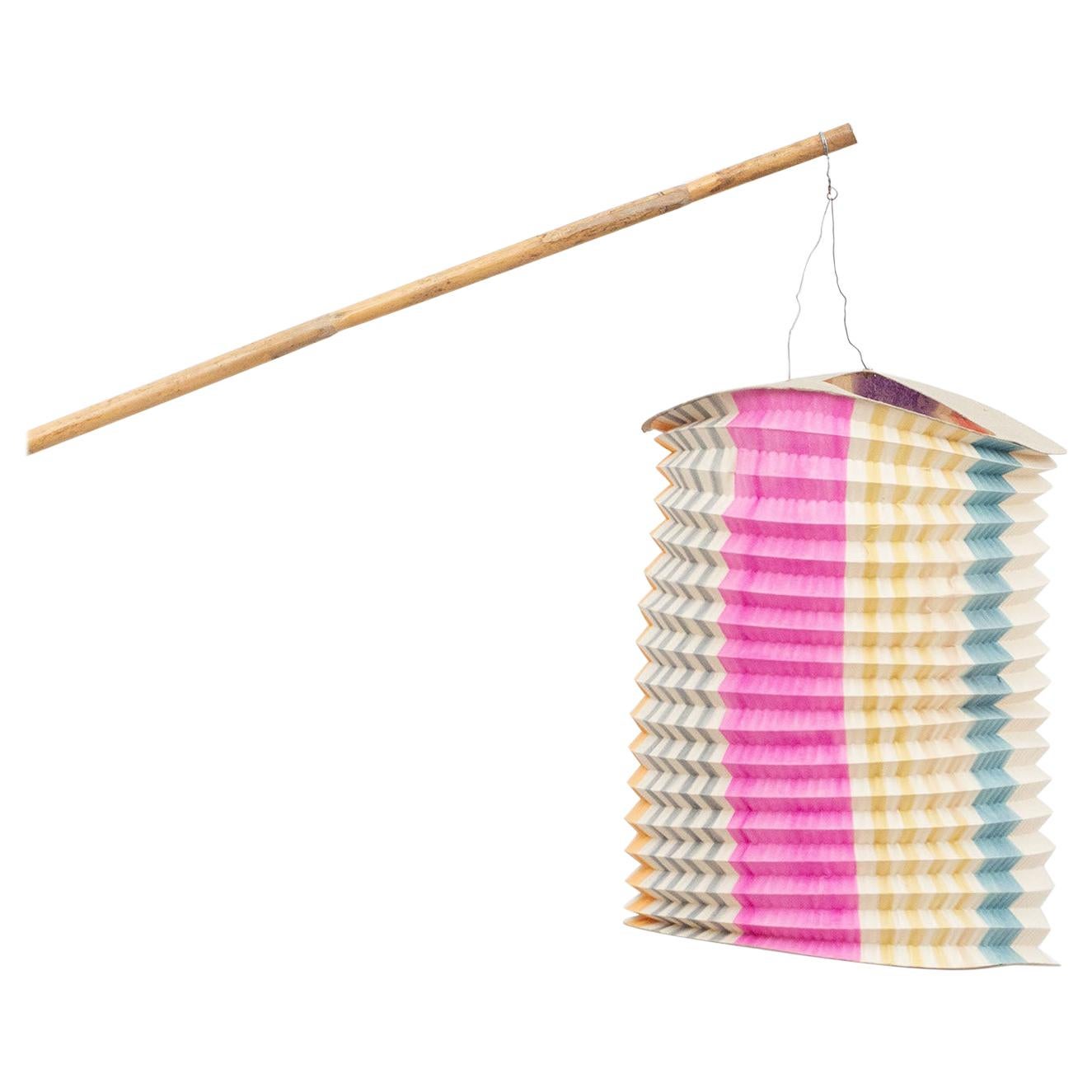 Traditional Paper Lantern, circa 1940 For Sale at 1stDibs