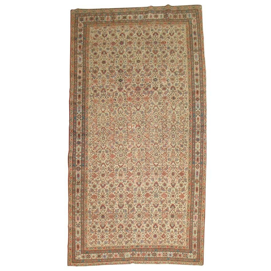 Late 20th Century Persian Nain Rug For Sale at 1stDibs