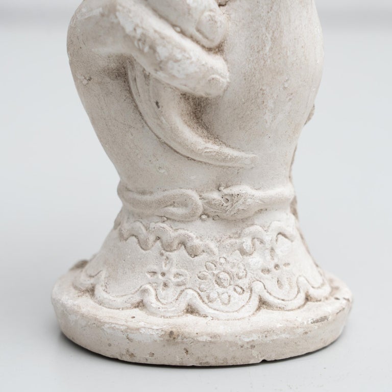 Traditional Plaster Figure, circa 1950 For Sale at 1stDibs