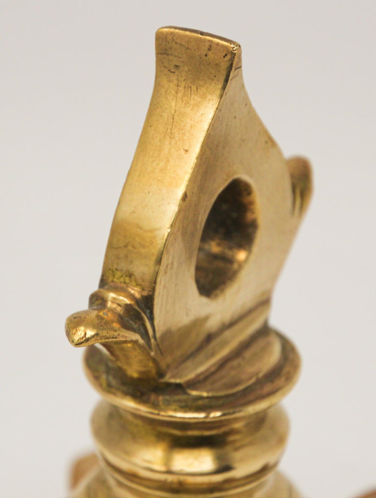 Traditional Religious Oil Brass Diya Temple Lamp For Sale at 1stDibs