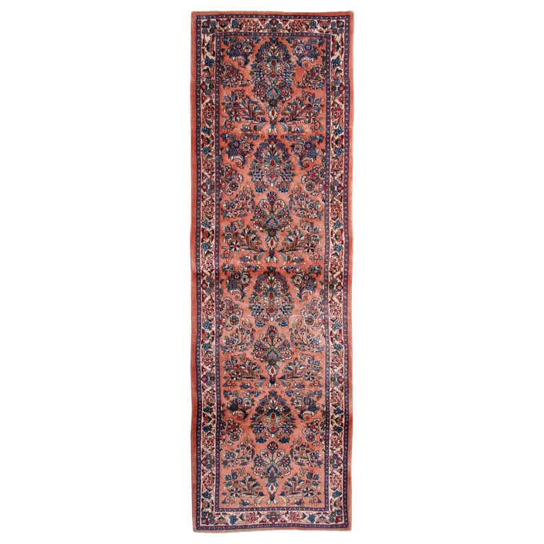 Traditional Runner Rug Handmade Hallway Rug Rust Wool Carpet Runner For ...