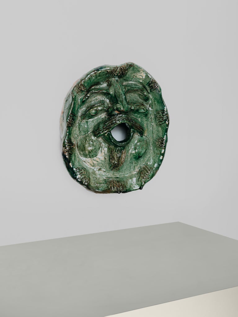 Traditional, Seminara Ceramic Mask For Sale at 1stDibs