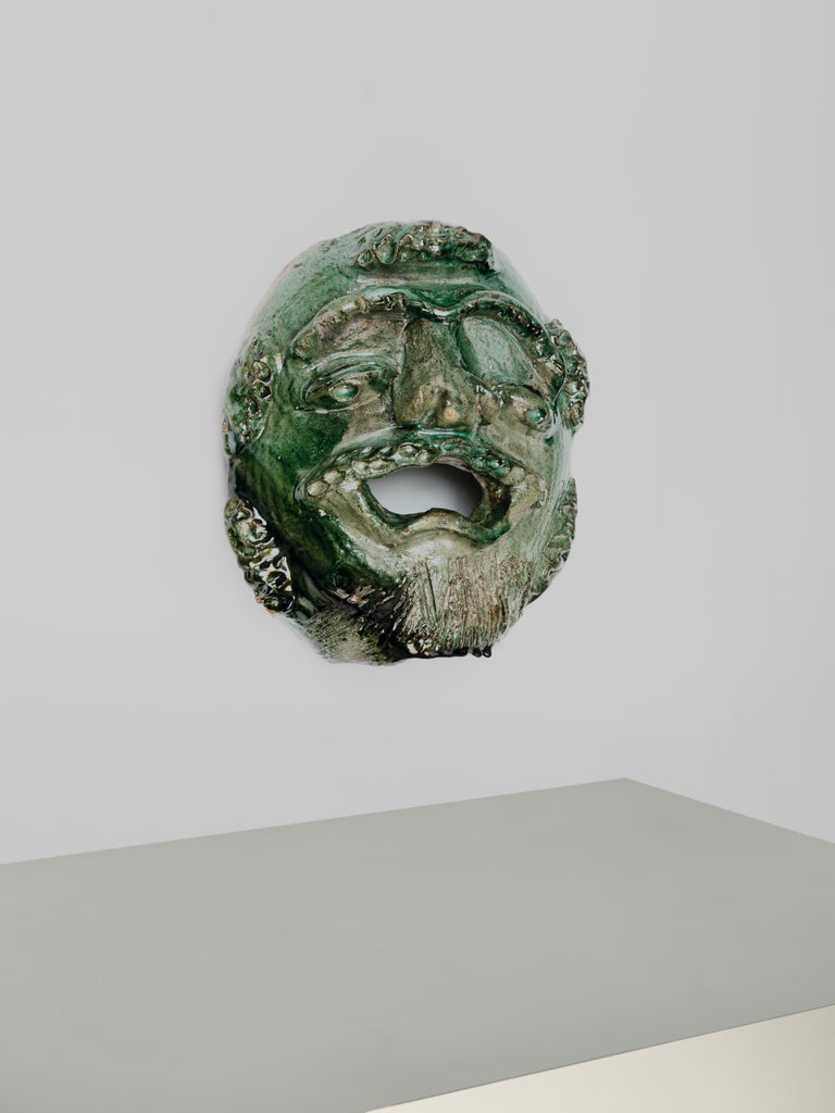 Traditional, Seminara Ceramic Mask For Sale at 1stDibs