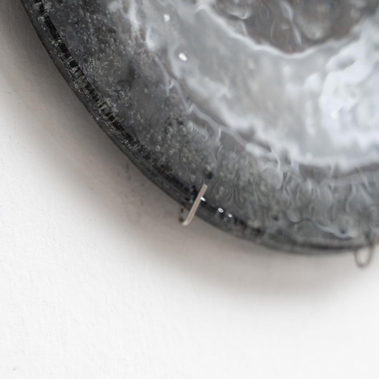 Traditional Spanish Decorative Glass Plate, circa 1960 For Sale at 1stDibs