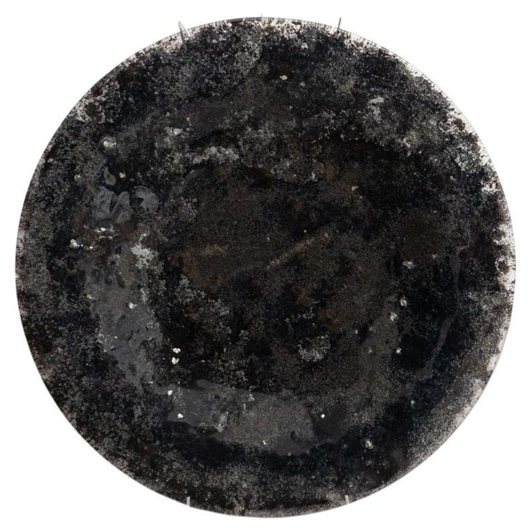 Traditional Spanish Decorative Glass Plate, circa 1960 For Sale at 1stDibs