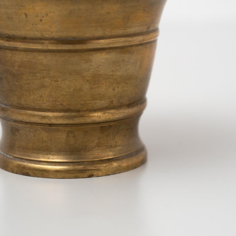 Traditional Spanish Set of Two Vintage Metal Mortar, circa 1950 For ...