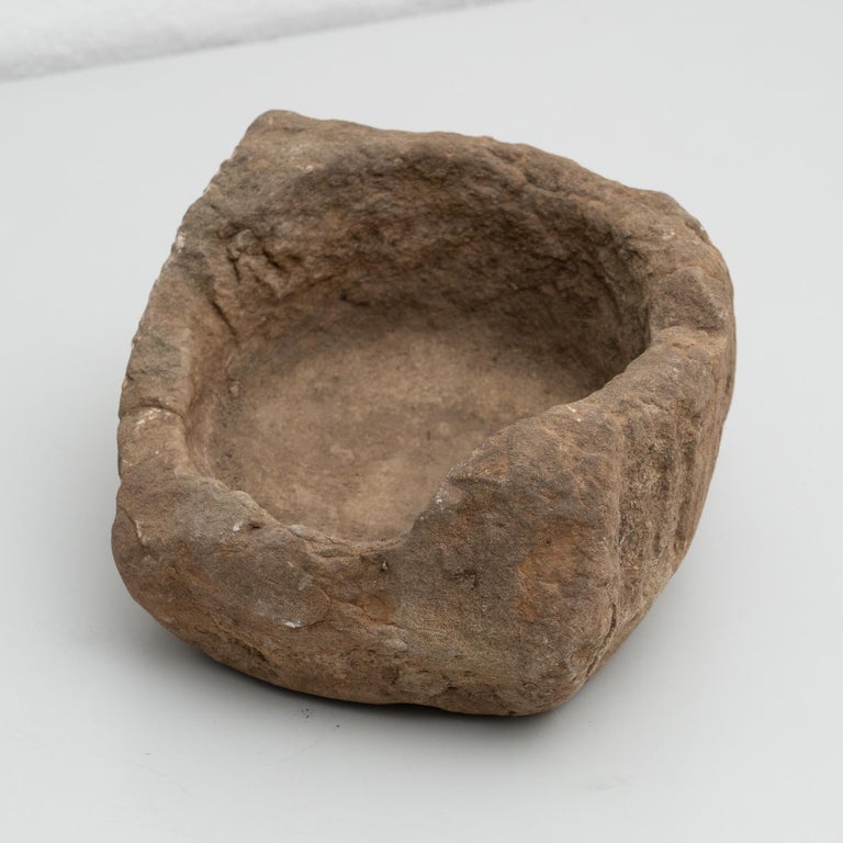 Traditional Spanish Stone Mortar, circa 1930 For Sale at 1stDibs