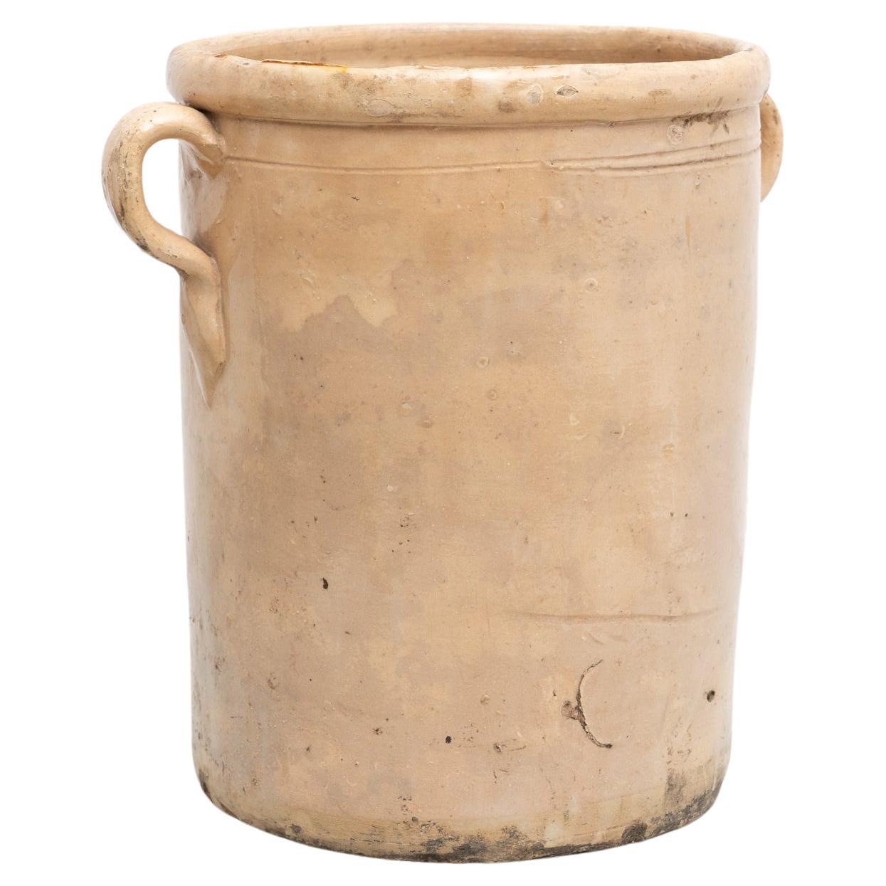 Traditional Spanish Vintage Bronze Pot, circa 1920 at 1stDibs